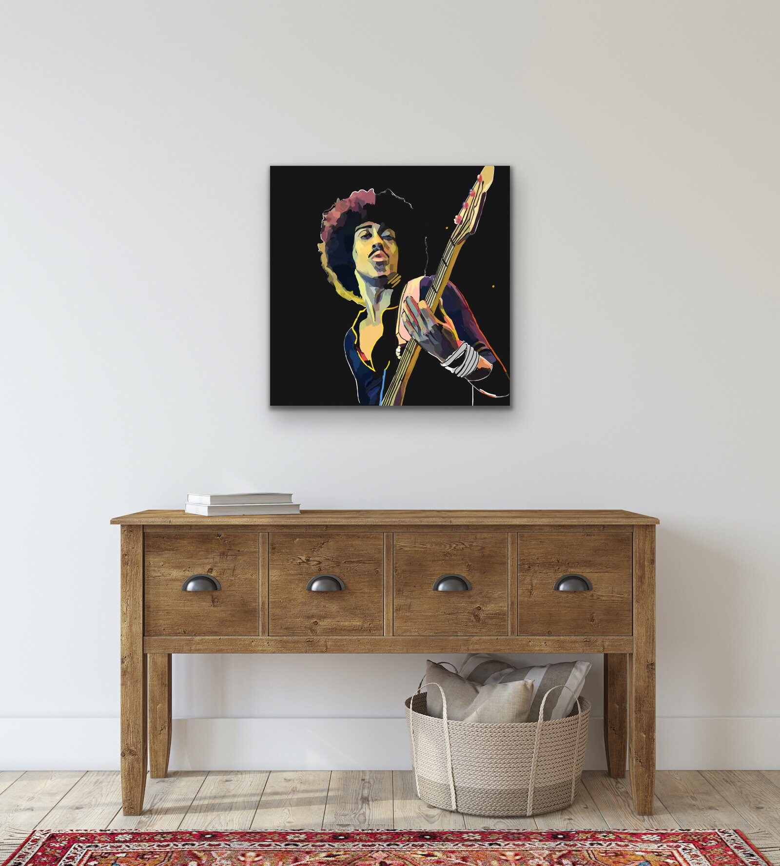 Phil Lynott Print Phil Lynott Painting Original Portrait Canvas Print ...