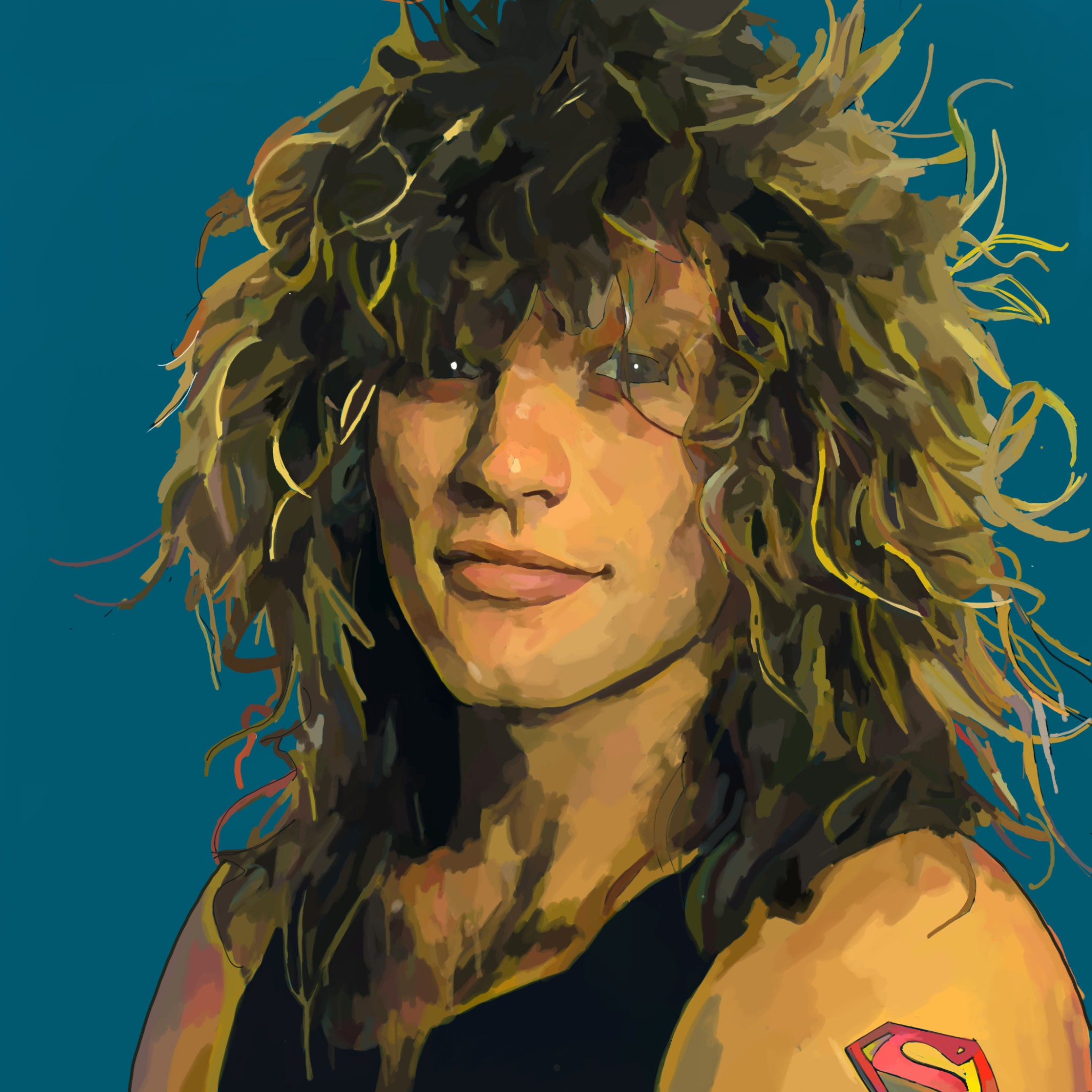 Pop Art Portrait Limited Edition Jon Bon Jovi - Etsy UK