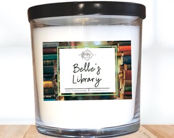 Library Candle - Etsy