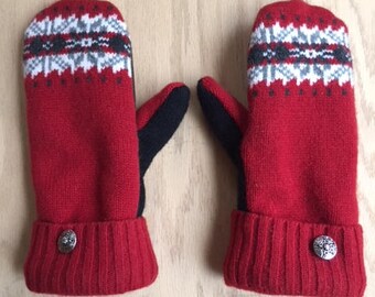 Leather mitten palms | Etsy