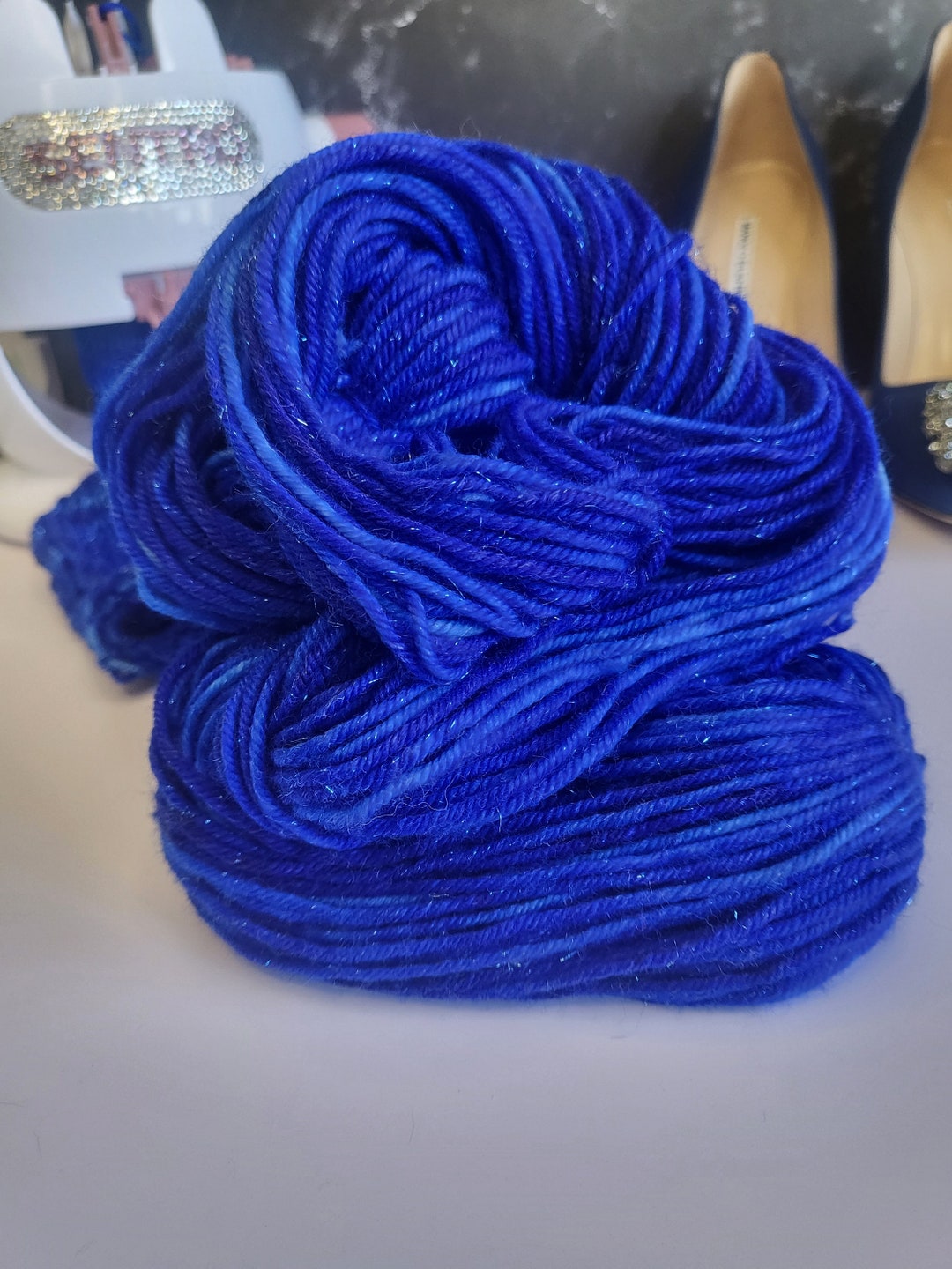 Manolo- Sex and the City Inspired Hand Dyed Yarn - Etsy