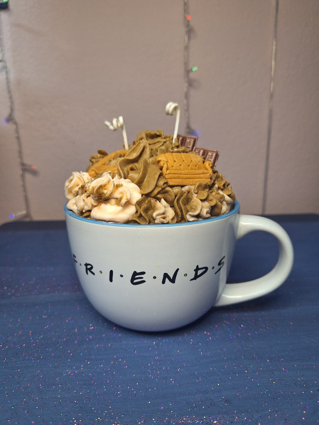 Hot Mockolate Friends Inspired Soy Beeswax Candle Fake Food Candle - Etsy