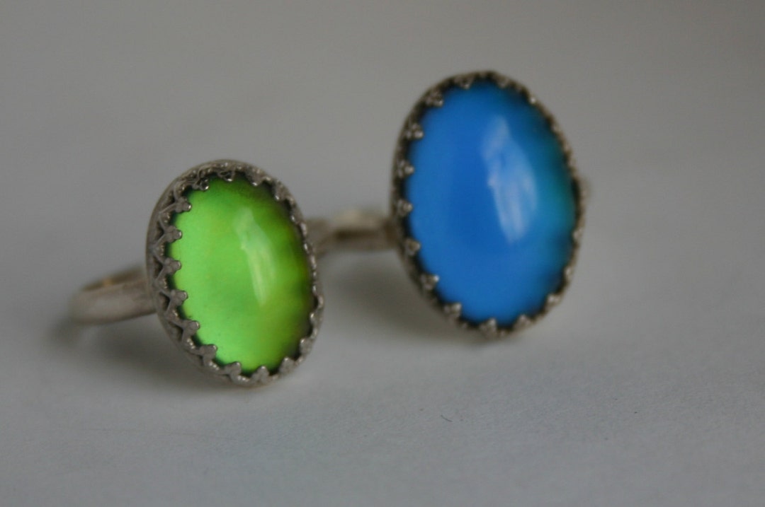 Mood Ring, Mood Ring Sets, Mood Rings, Mother/daughter Mood Ring Set - Etsy
