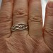 Infinity Ring, Double Infinity Ring, Handcrafted Sterling Silver Double ...