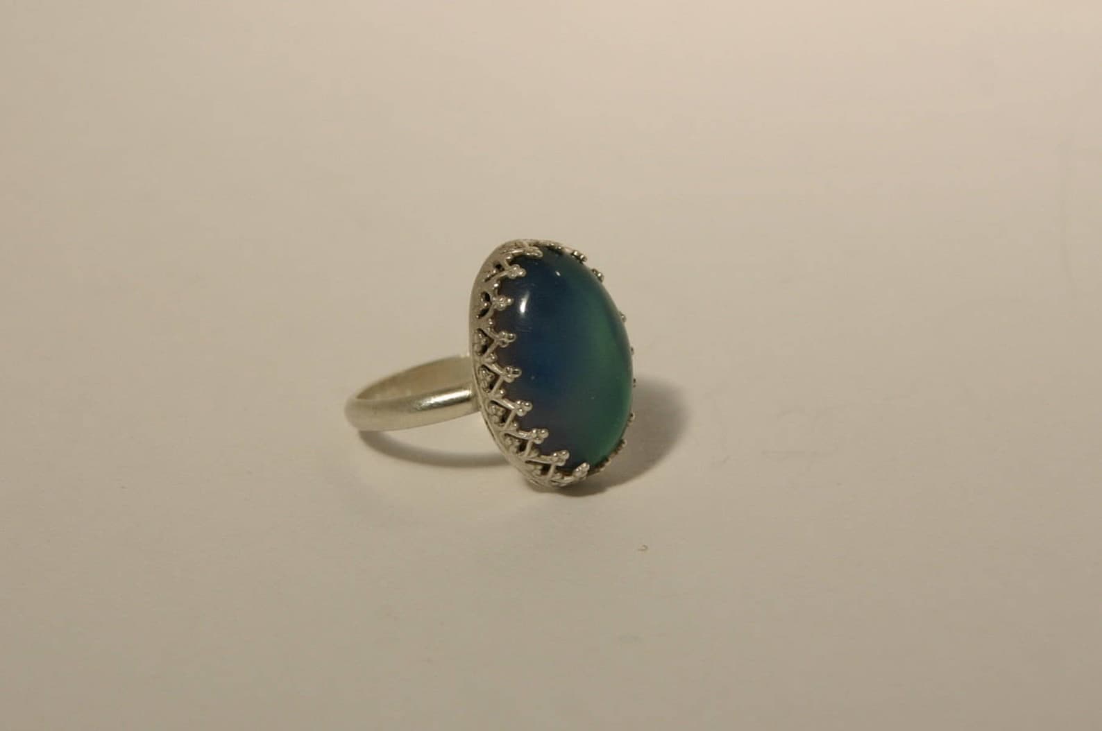 Mood Ring, Silver Mood Ring, Sterling Silver Mood Ring, Mood Rings ...