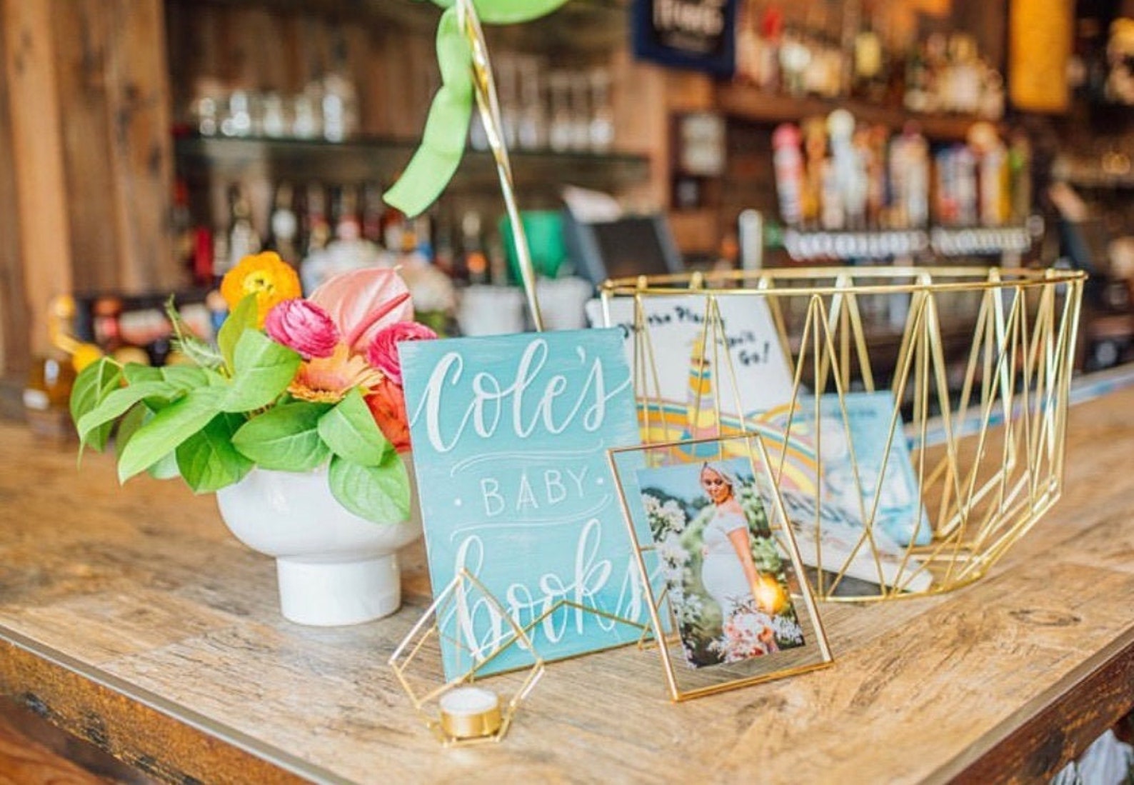 Custom Acrylic Signature Cocktail Sign Personalized Signature - Etsy