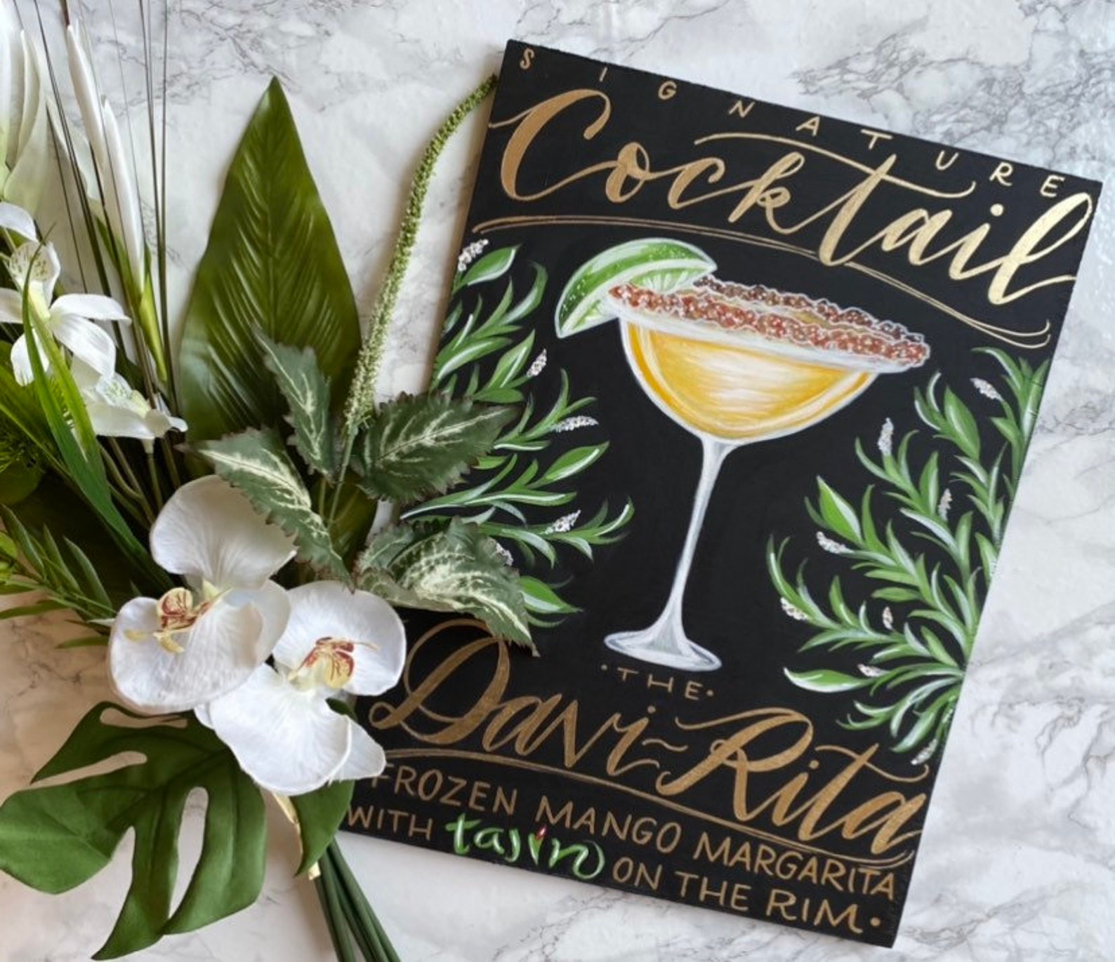 Custom Wedding Signature Drink Sign Signature Cocktail Sign | Etsy