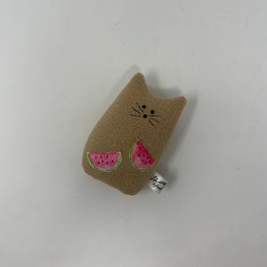 Watermelon Cat Plushie - Etsy
