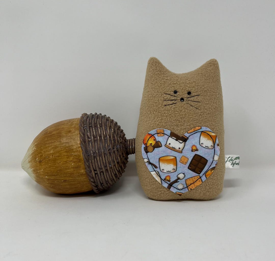 Smores Cat Plushie - Etsy