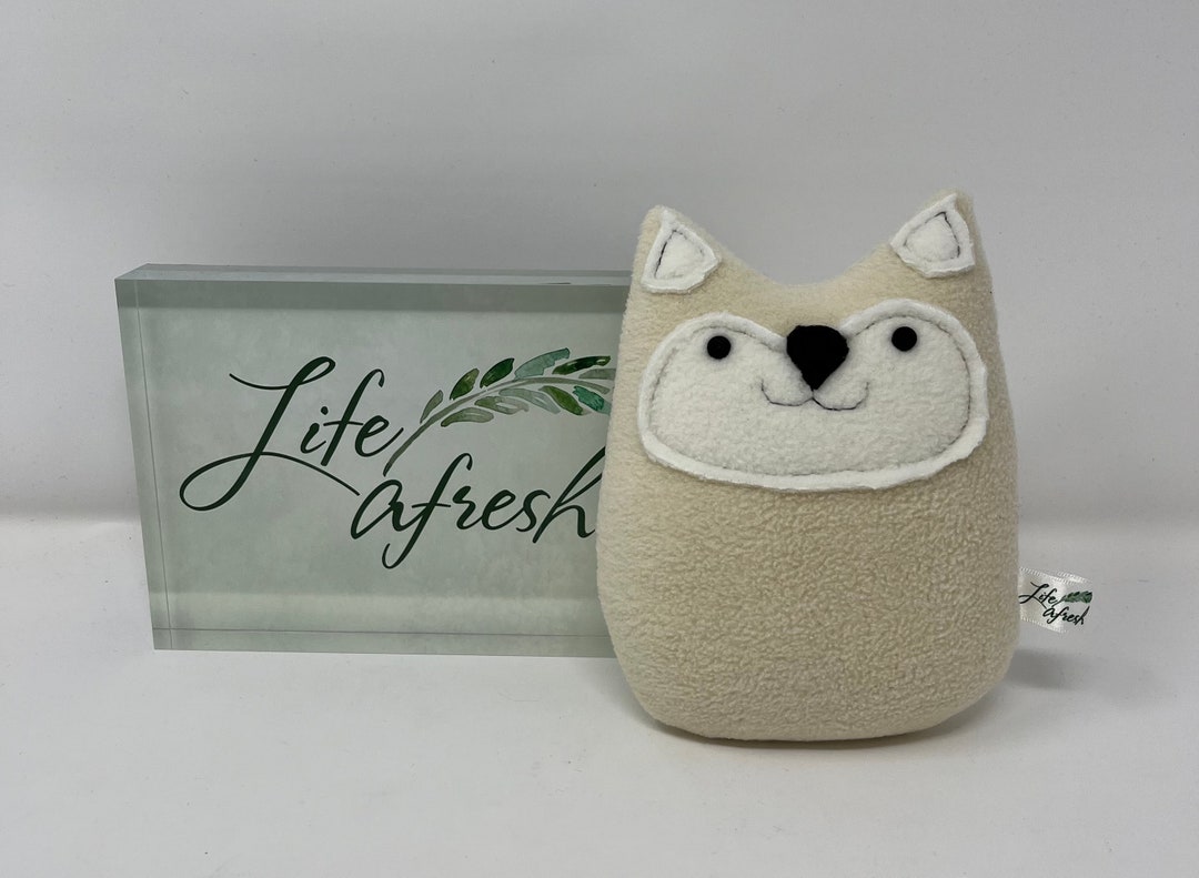 Arctic Fox Plushie - Etsy