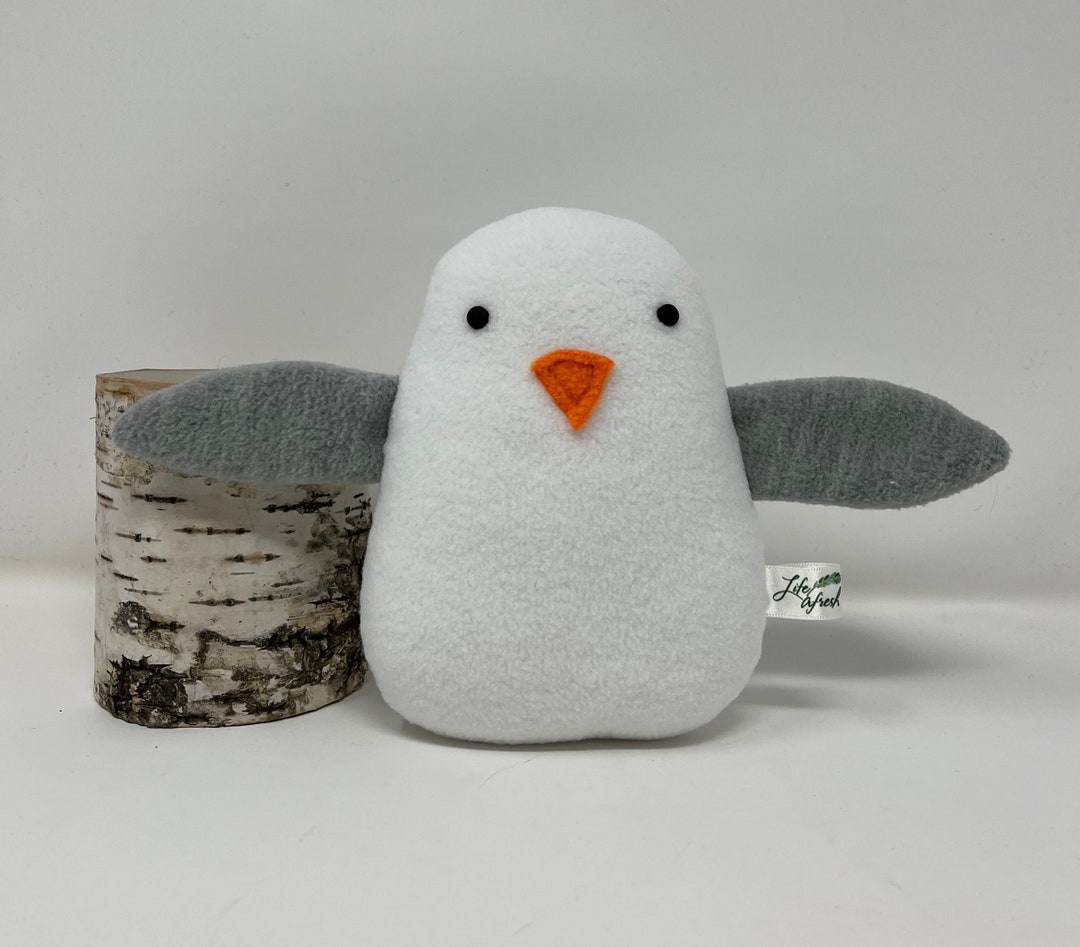 Seagull Plushie - Etsy