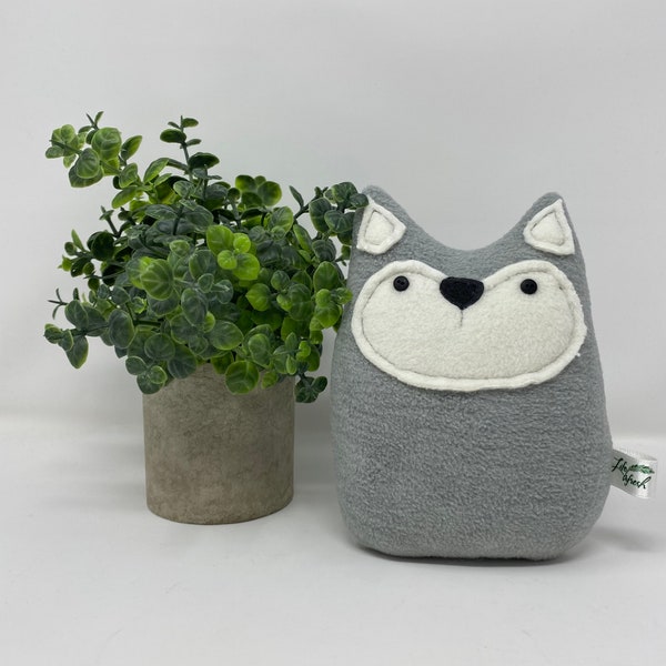 Wolf Plushie - Etsy