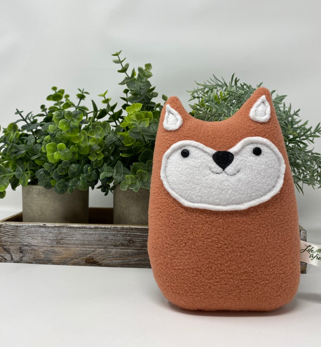 Fox Plushie - Etsy
