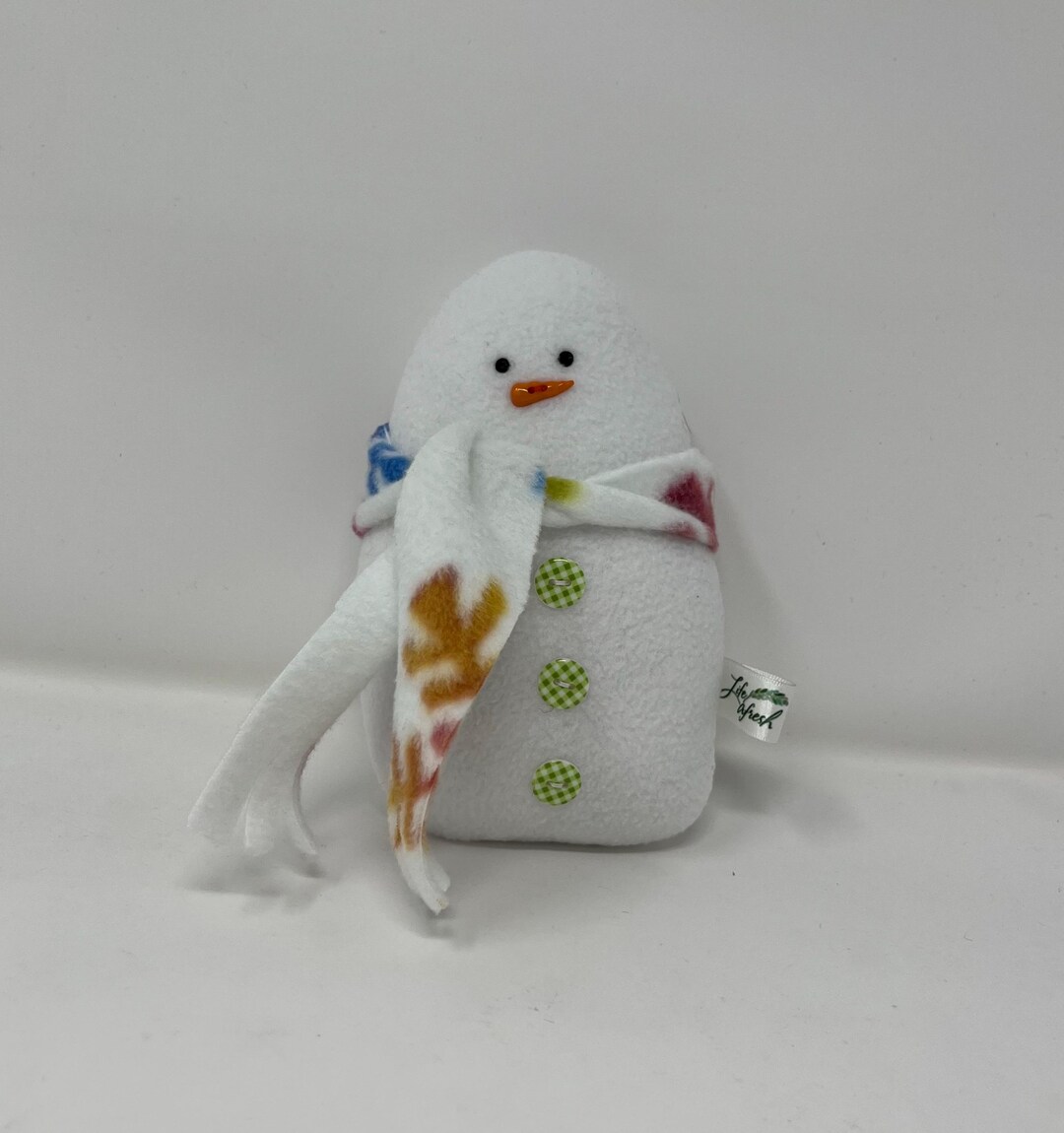 Snowman Plushie - Etsy