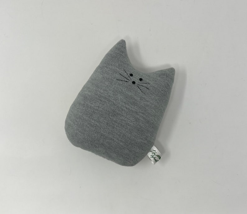 Gray Cat Plushie - Etsy