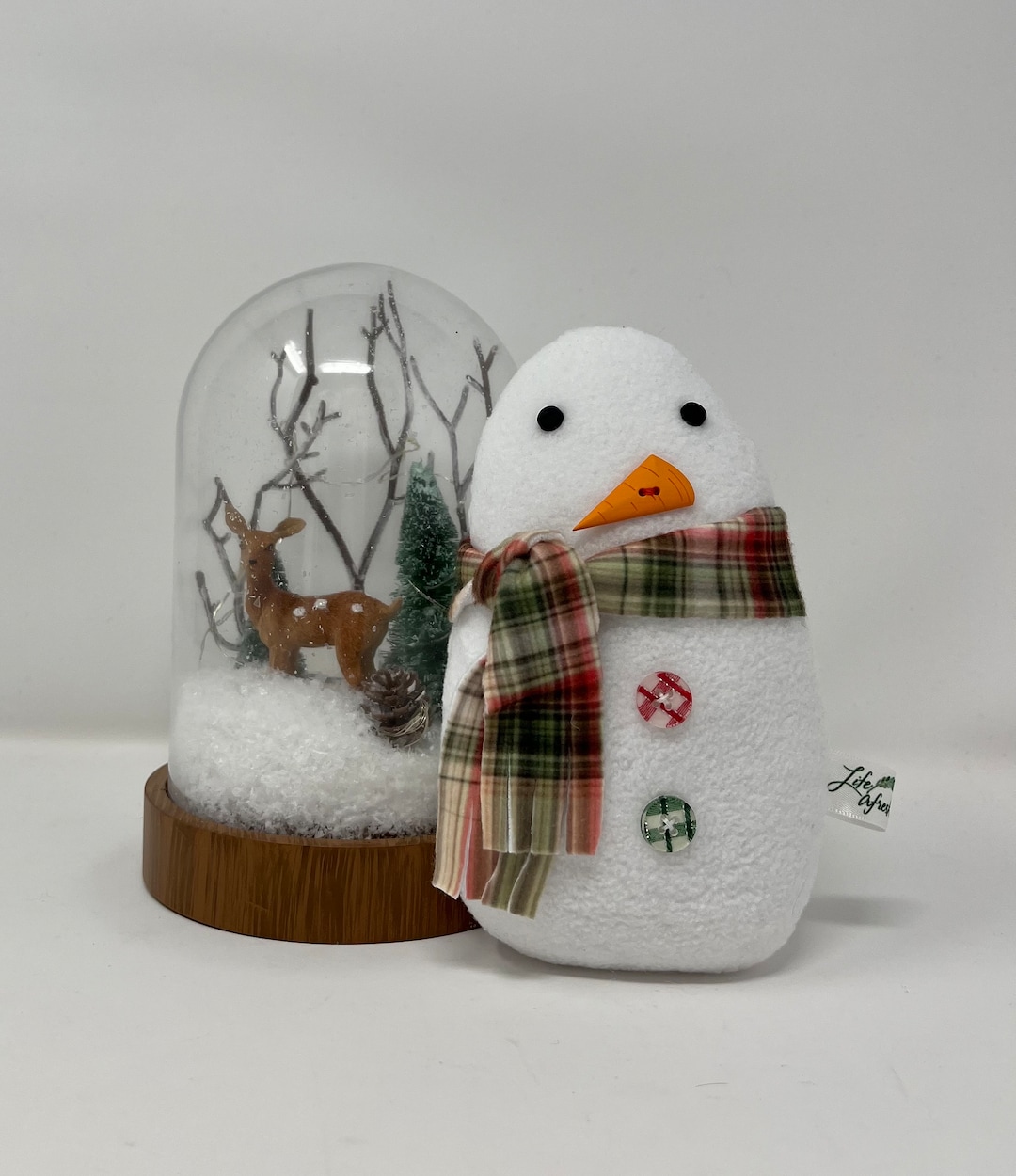 Snowman Plushie - Etsy
