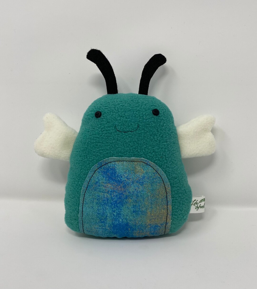 Firefly Plushie: Handmade Fleece & Cotton Cuddle Toy - Etsy