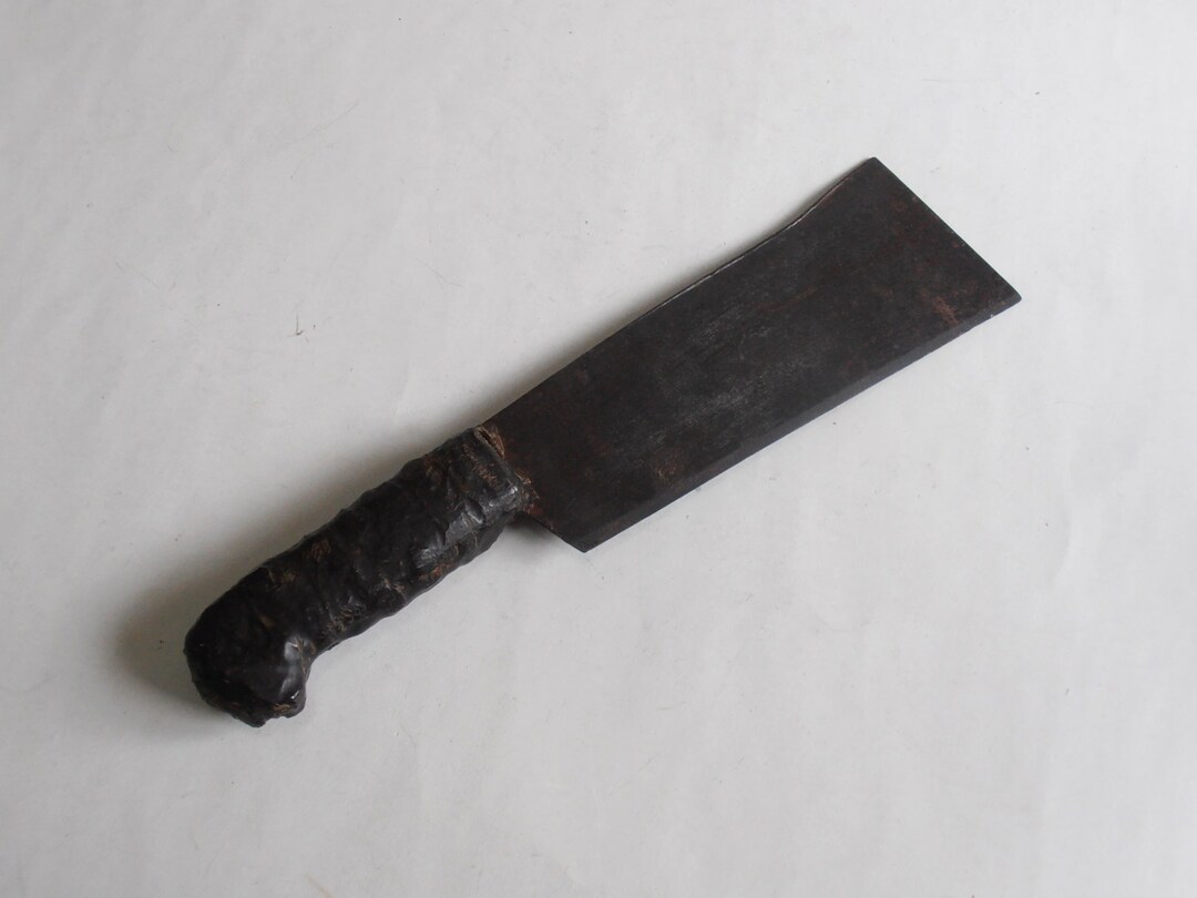 Antique Large Butcher's Cleaver - Etsy