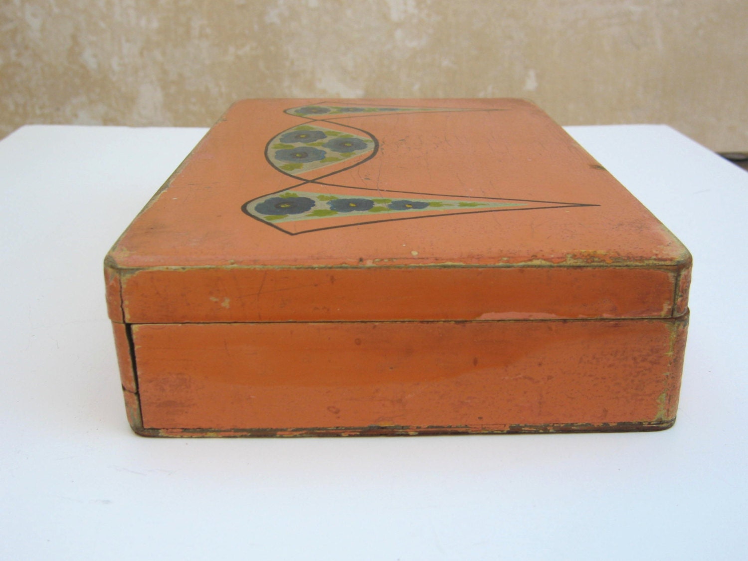 Victorian Hand Painted Patisserie Wooden Box, Georgantis Athens Greece ...