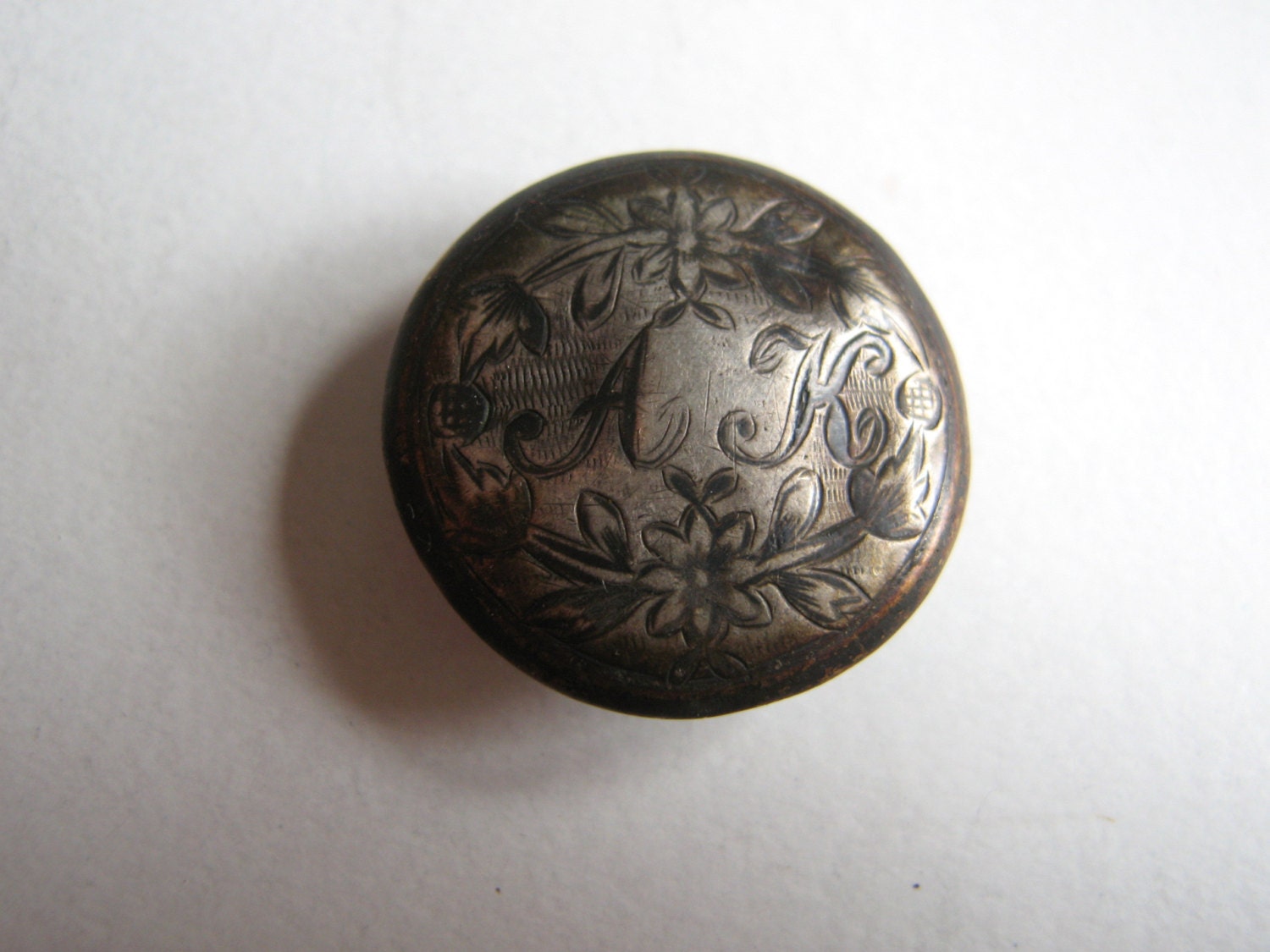 Antique Silver Button Set - Etsy