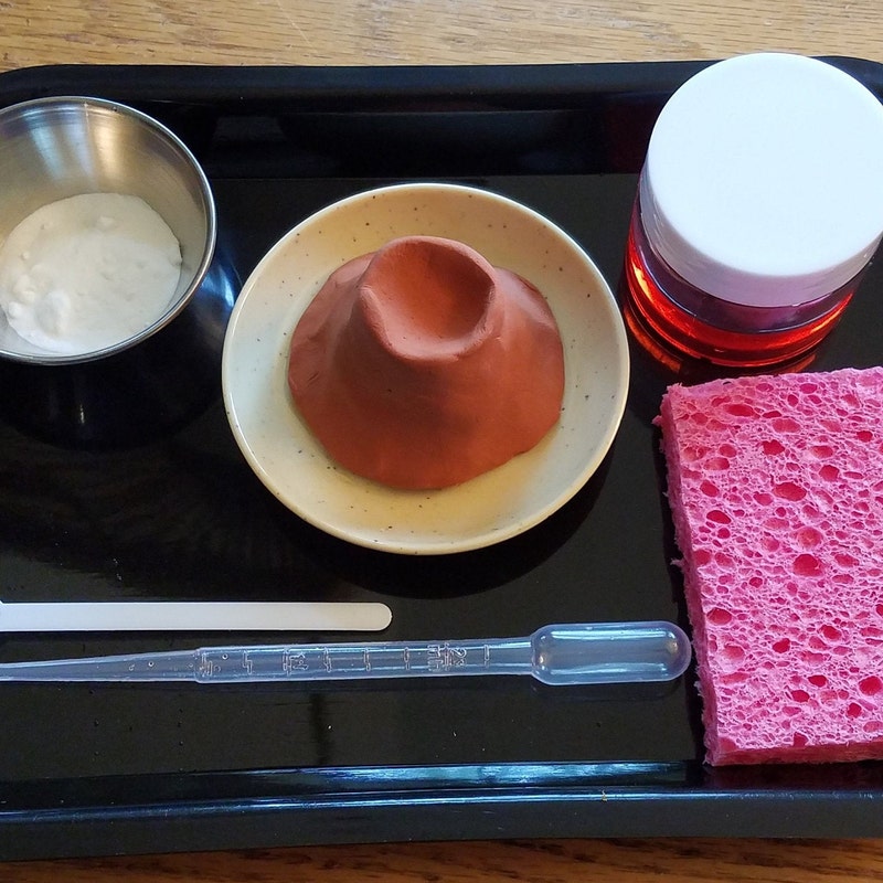 Montessori Volcano - Etsy
