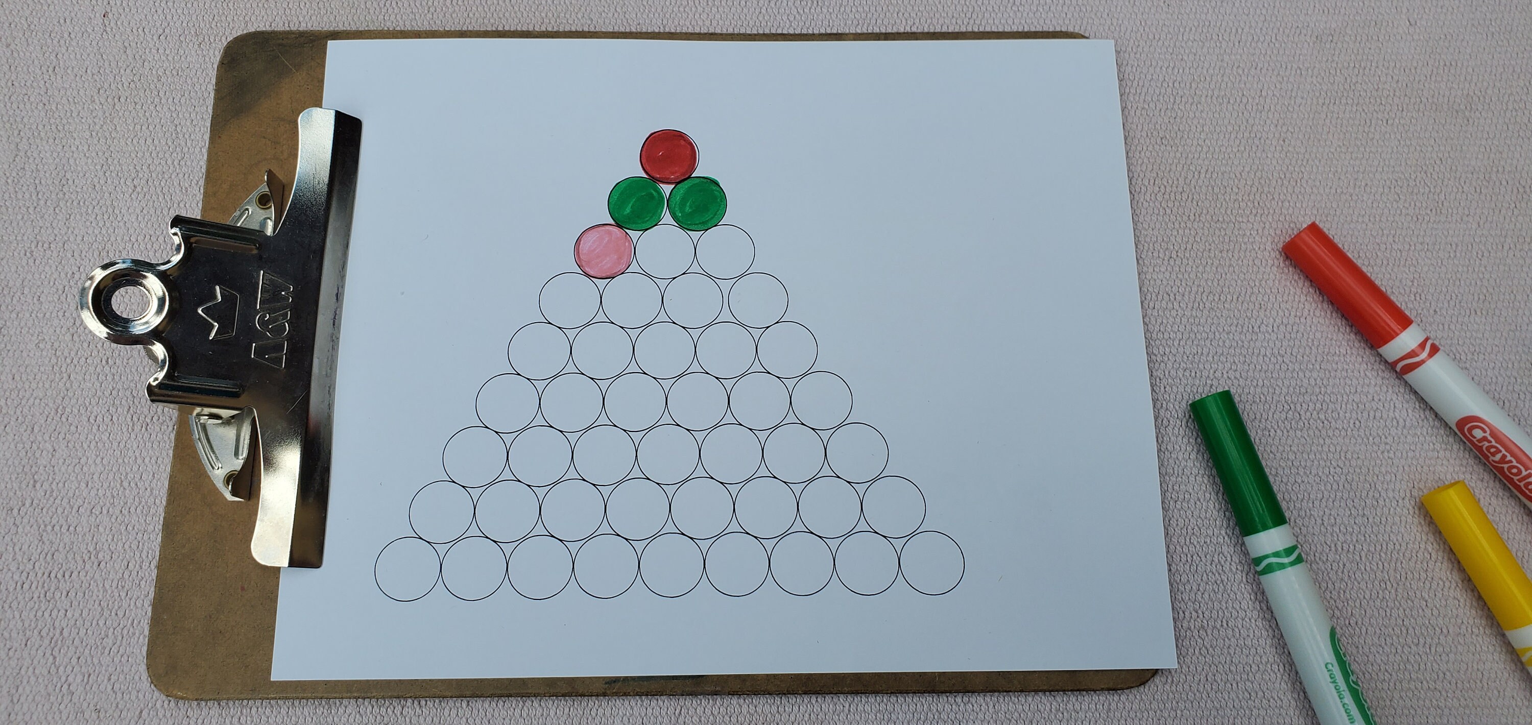 Short Bead Stair With XL Wooden Beads - Etsy