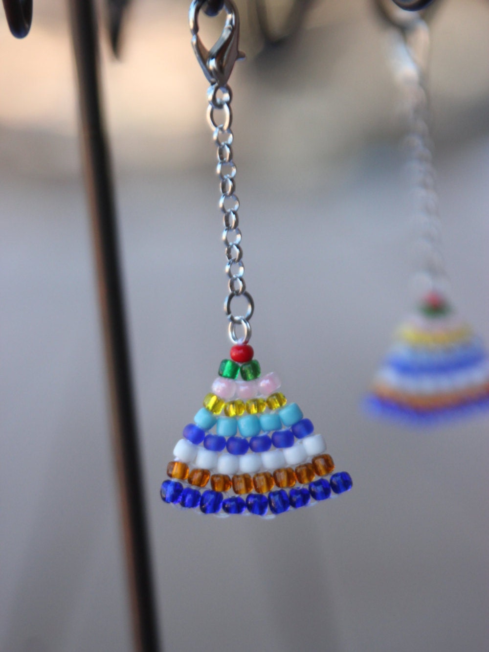 Bead Stair Key Chain - Etsy