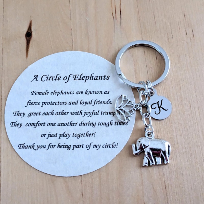 Elephant Book Keychain - Etsy