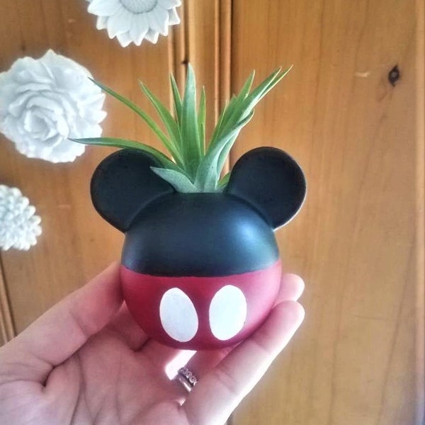 Mickey Mouse Planter - Etsy