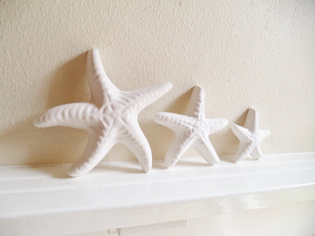 Starfish Wall Hanging Art Starfish Family Nautical Decor Starfish ...