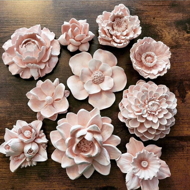 Wall Flower Decor - Etsy