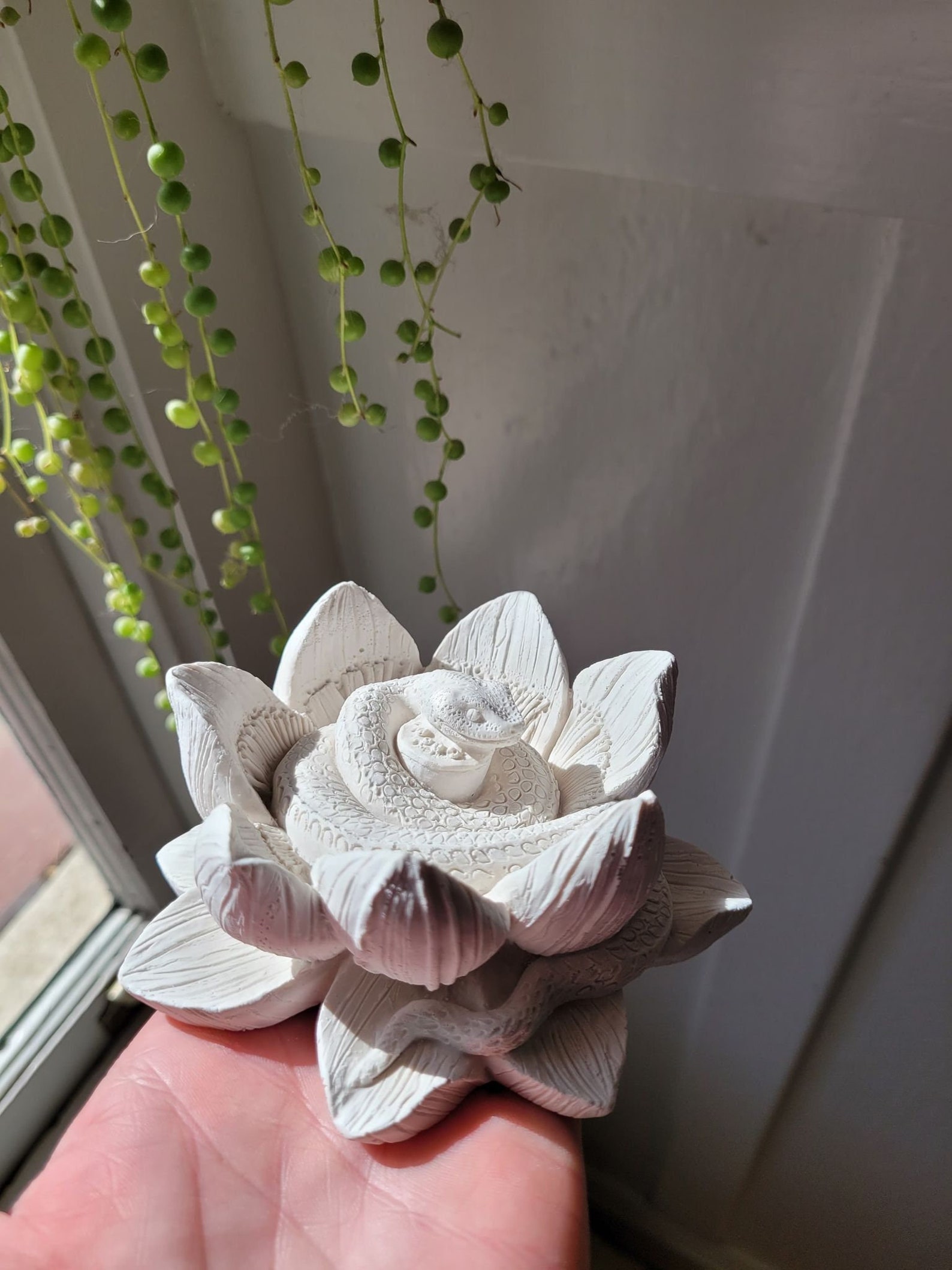 Snake Gift, Snake and Lotus Flower, New Begining, Fresh Start, Year of ...