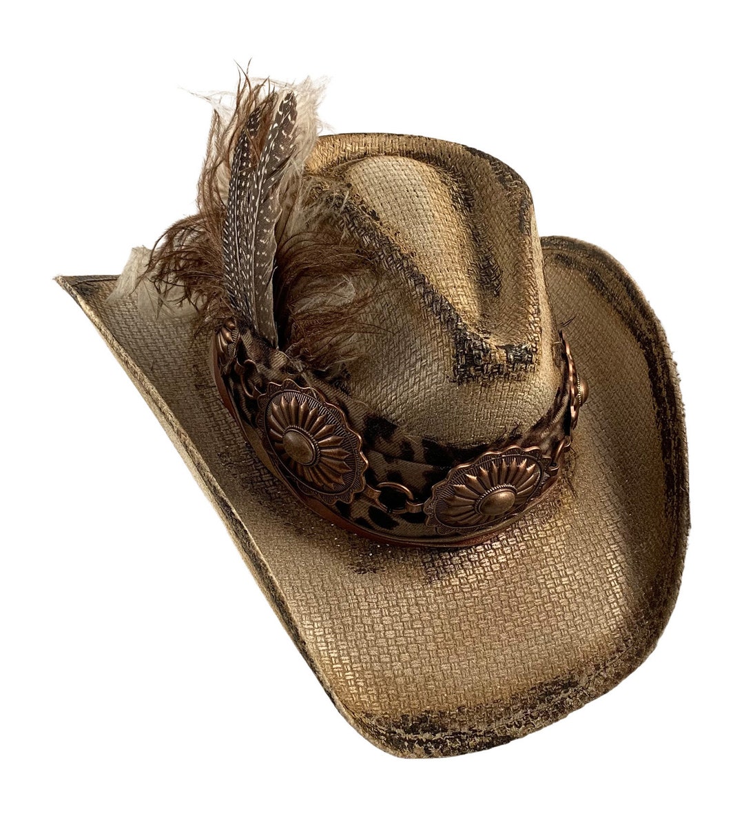 Cowboy Hat, Cowboy Hat Elegant, Cowboy Hat With Band, Gift for Her ...