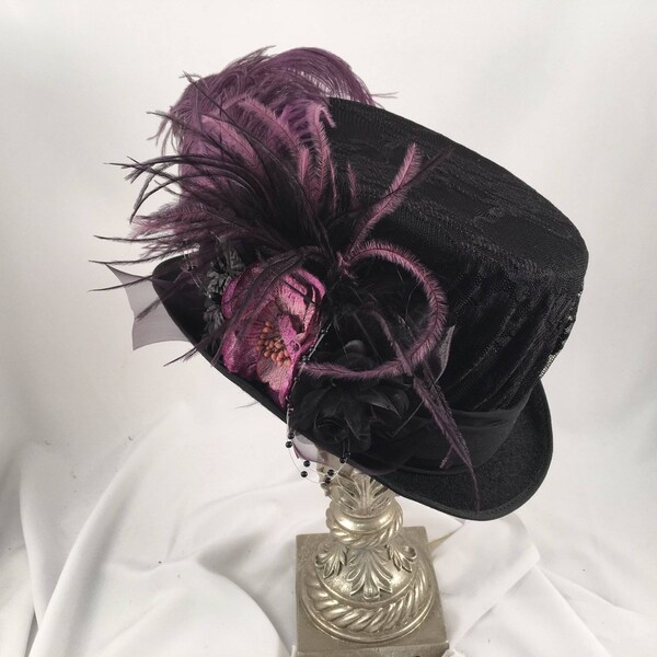 Purple Top Hat - Etsy