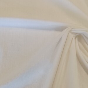 Vintage White Cotton Fabric,light Weight Cotton, Bedding Accessories ...