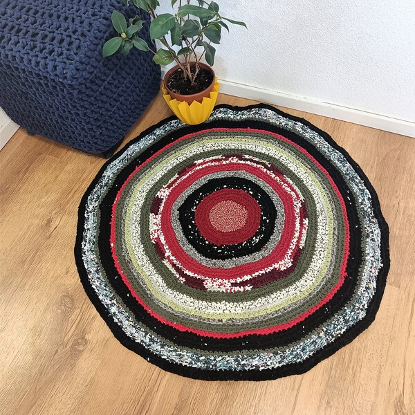 Crochet Rag Rug - Etsy