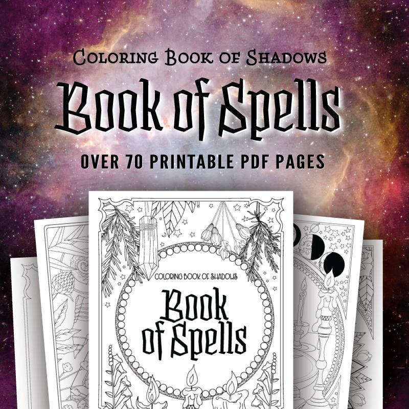 Spell Book Pages - Etsy
