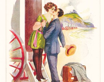 Seaside postcard | Etsy