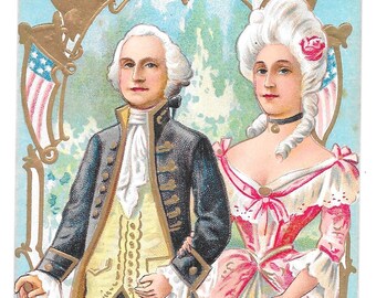 George and Martha | Etsy