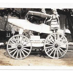 Airplane Parade Float Photo C. 1920 - Etsy