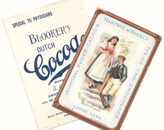 Cocoa Trade Cards - Etsy