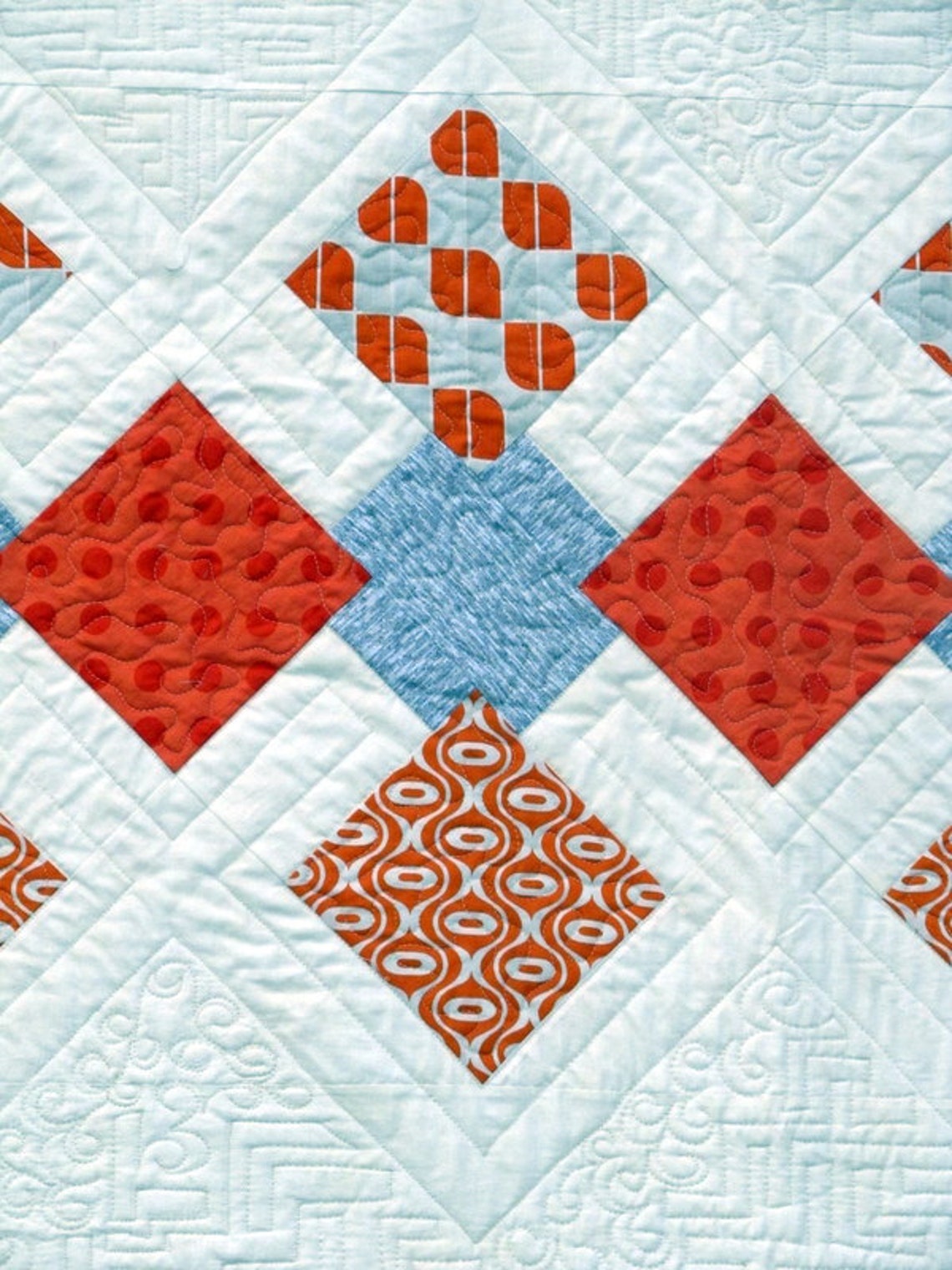 Easy Argyle - PDF Quilt Pattern - Uncle Paul's Quilting Company - Riley ...