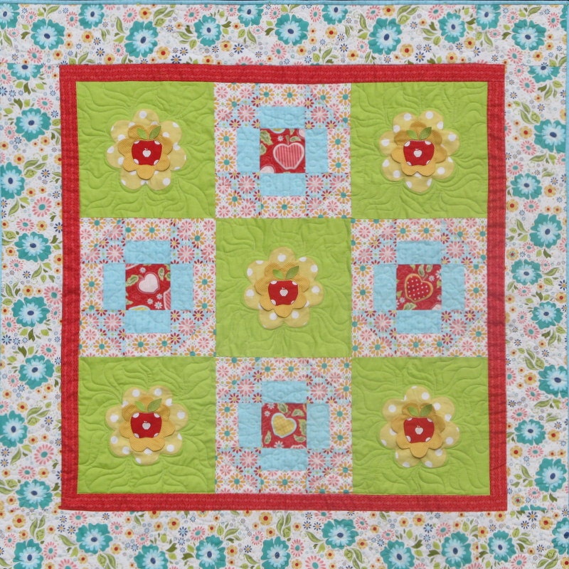 Apple Blossoms - Quilt Pattern - Etsy