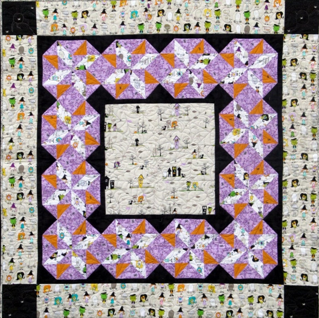 Monster Mash - PDF Quilt Pattern - Uncle Paul's Quilting Company ...