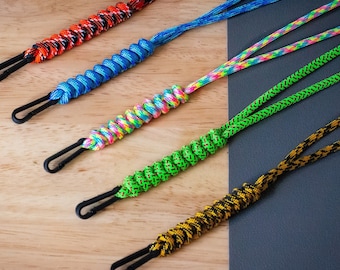 Non Ferrous Paracord ID Lanyard MRI Safe Non-ferrous Plastic Clip and ...