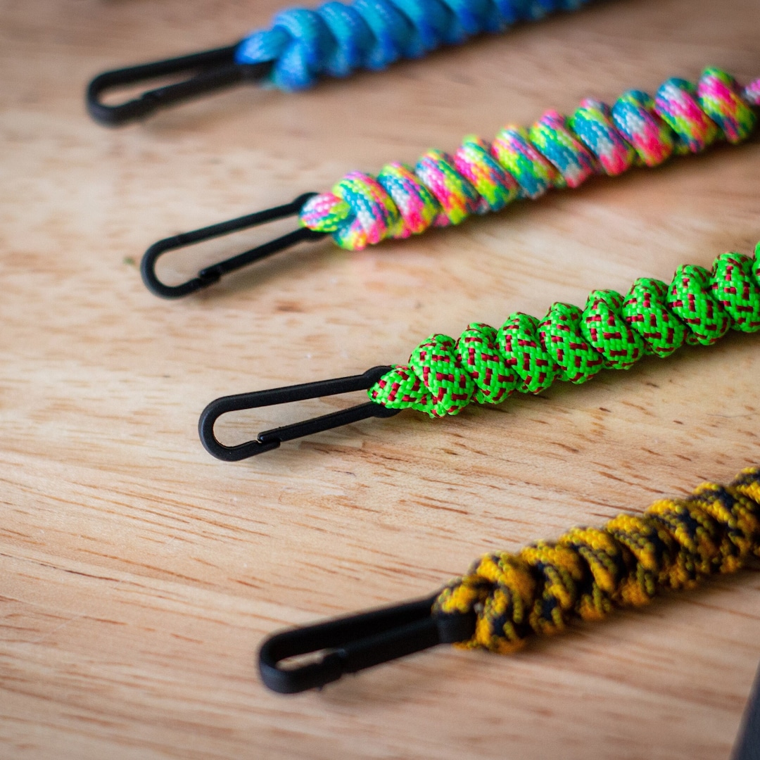 Non Ferrous Paracord ID Lanyard MRI Safe Non-ferrous Plastic Clip and ...