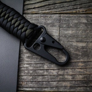 Tactical Paracord Rifle Clip HK Hook With Triangle Carabiner - Etsy