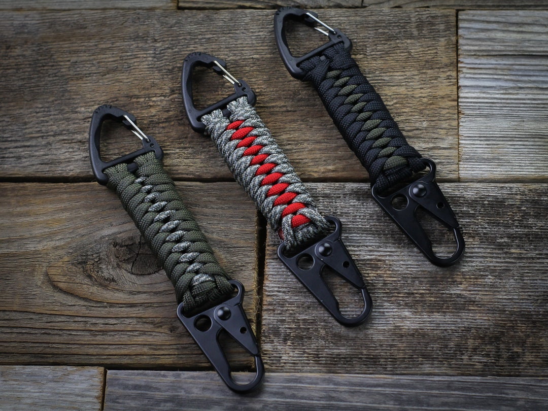 Tactical Paracord Rifle Clip HK Hook With Triangle Carabiner - Etsy