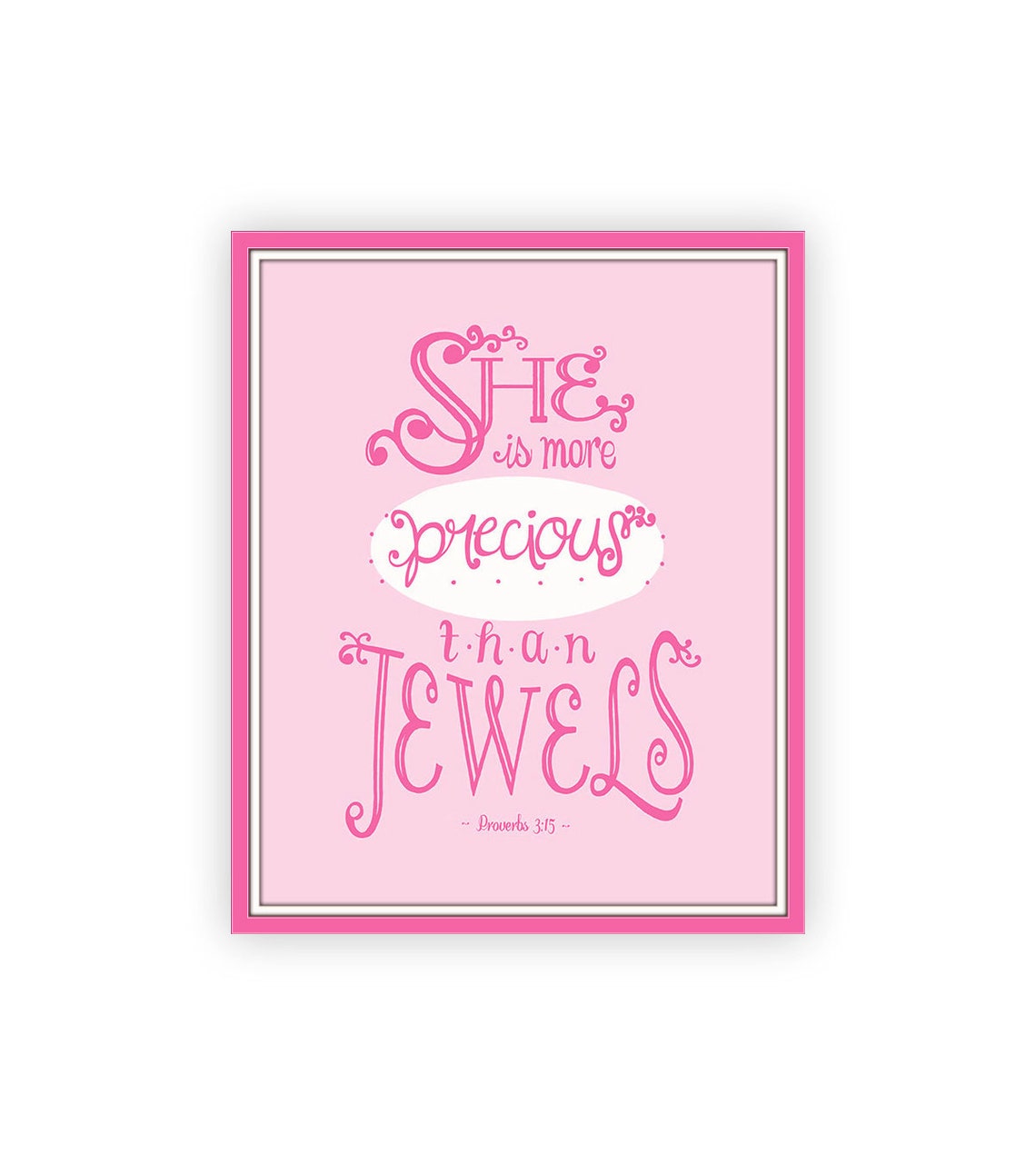 Printable Bible Verse for Baby Girl, Bible Quote Print, Baby Girl ...