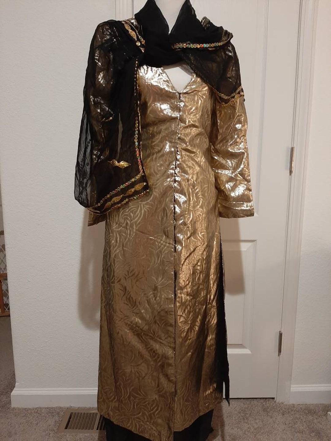 Vintage Womens 3 Piece Middle Eastern Clothes/belly Dancing Costume ...